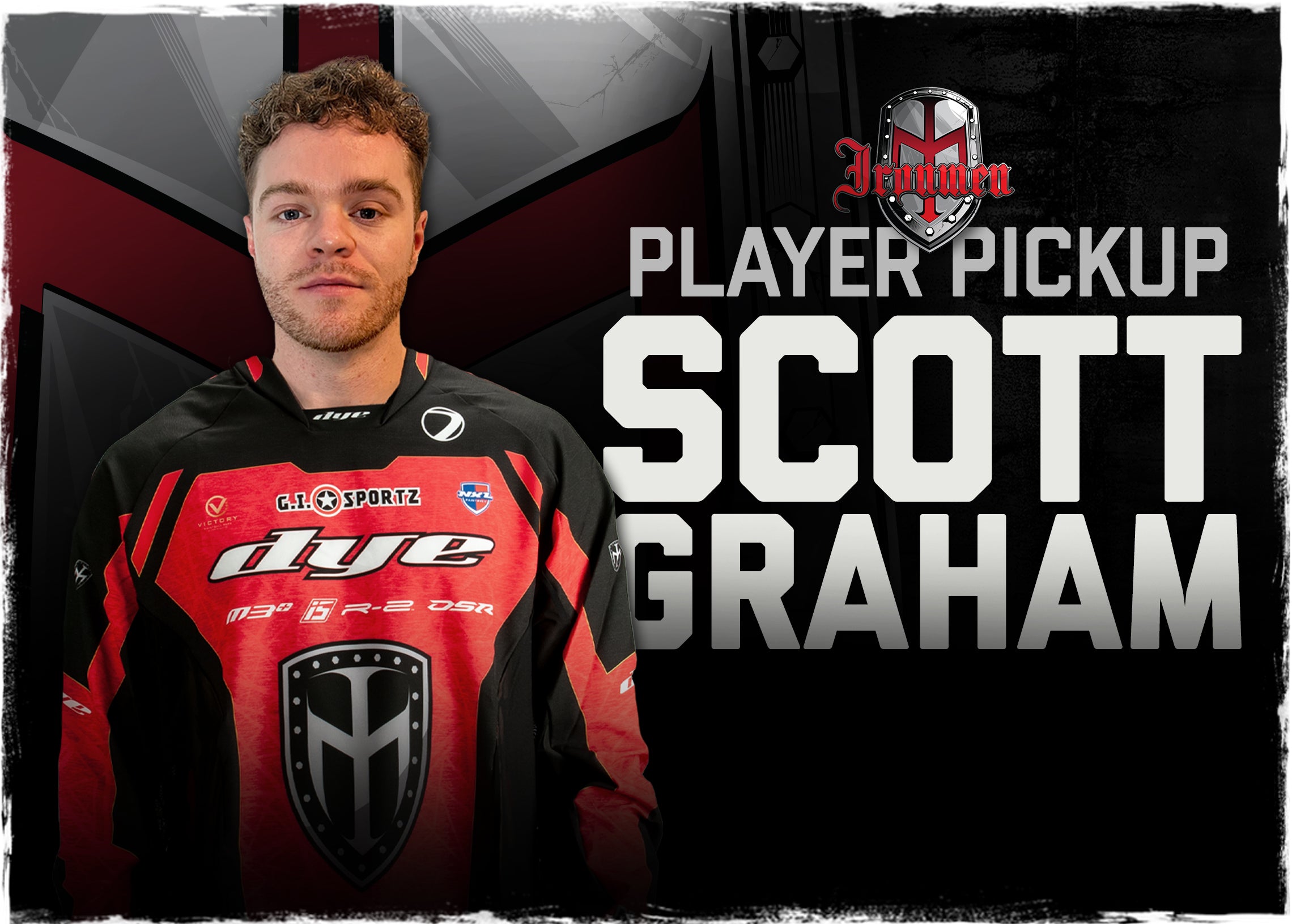 IRONMEN PLAYER PICKUP: SCOTT GRAHAM – DYE Paintball
