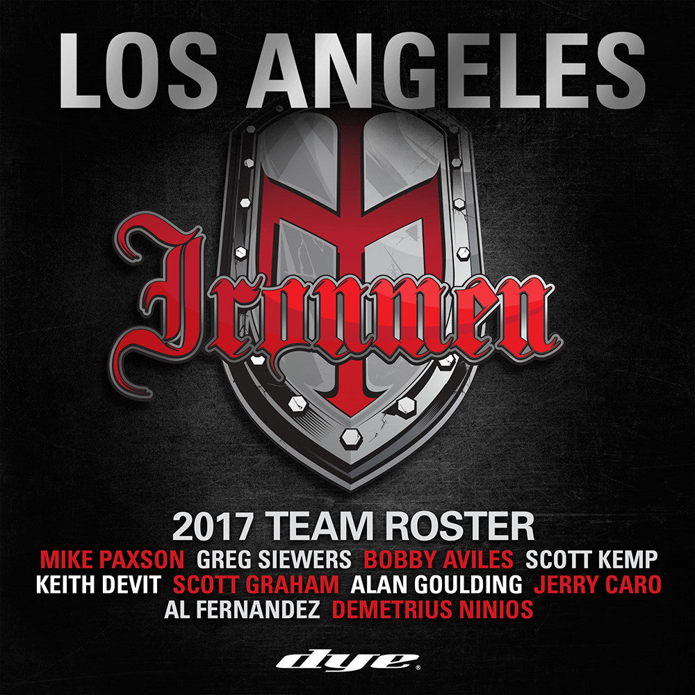 Ironmen 2017 Roster – DYE Paintball